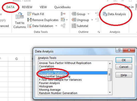 Standard Error Excel 2013 In Easy Steps