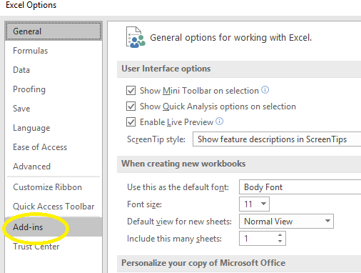 Excel Data Analysis ToolPak Easy Steps And Video 2016 2007