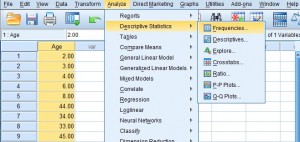 How to Make an SPSS Frequency Table