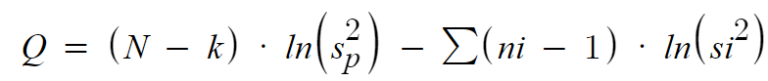 Bartlett's Test for Homogeneity of Variances: Definition and Examples ...