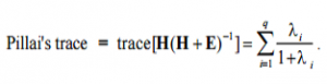 Pillai's Trace - Statistics How To