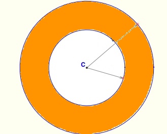 Punctured Disk (Deleted Disk) & Annulus: Definition - Statistics How To