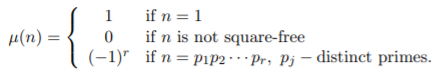 Möbius Function: Simple Definition, Examples - Statistics How To