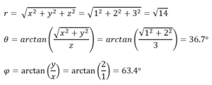 Spherical Coordinates, Convert to Cartesian & Radians to Degrees ...