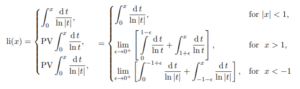 Logarithmic Integral Function: Definition - Statistics How To