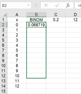 BINOMDIST Excel (BINOM.DIST) - Statistics How To