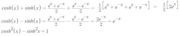 Hyperbolic Cosine Function - Statistics How To